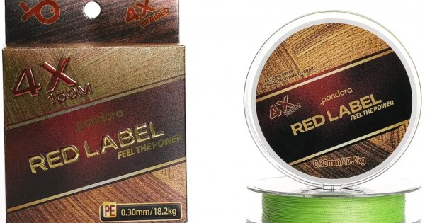 PANDORA PE-MAX 4X 150MT MOSS GREEN 0,14MM